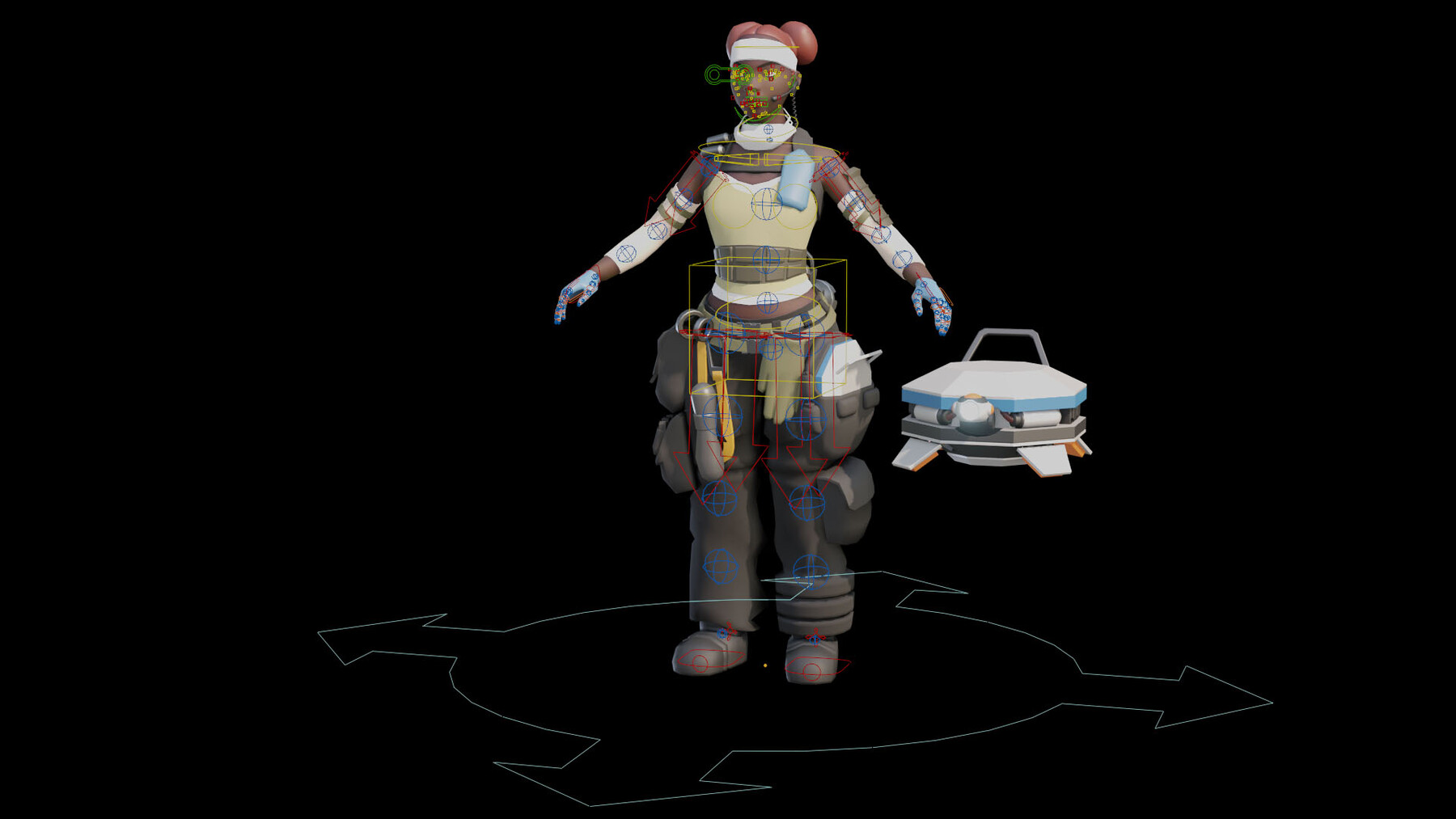 ArtStation - lifeline rig, 3D printable | Resources
