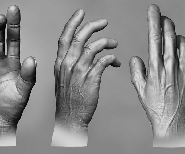 ArtStation - Realistic Hand | Resources