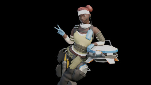 ArtStation - lifeline rig, 3D printable | Resources