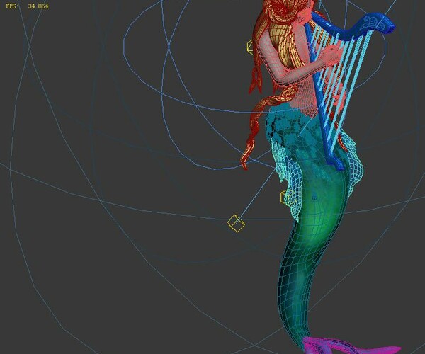 ArtStation - Endless sea - mermaid | Game Assets