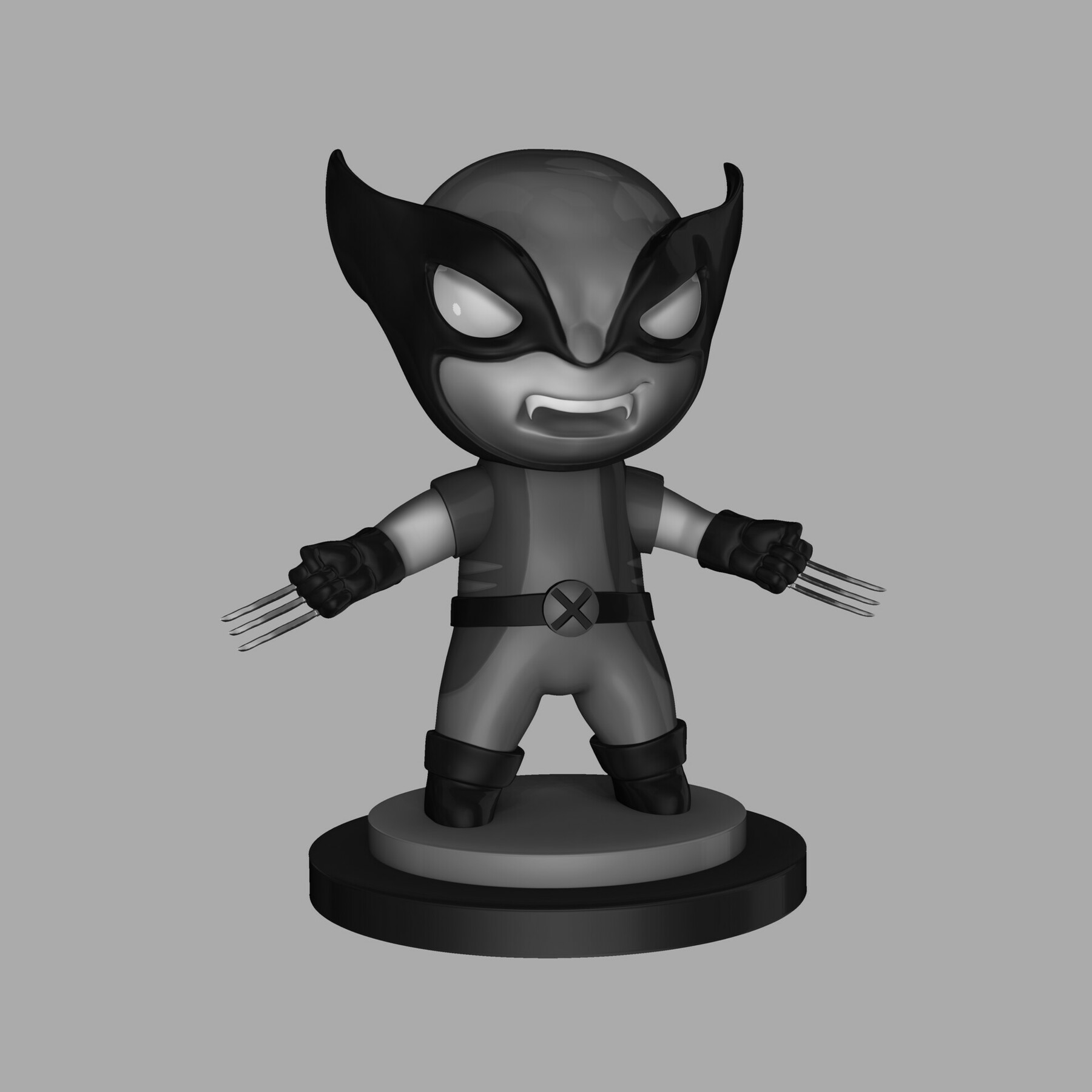 ArtStation - Wolverine STL For 3D Printing | Resources