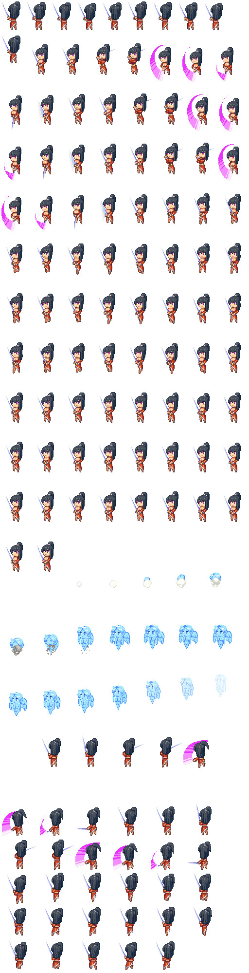 ArtStation - Pixel Art Chibi: Katana / Royal Pixel / Isometric | Game ...