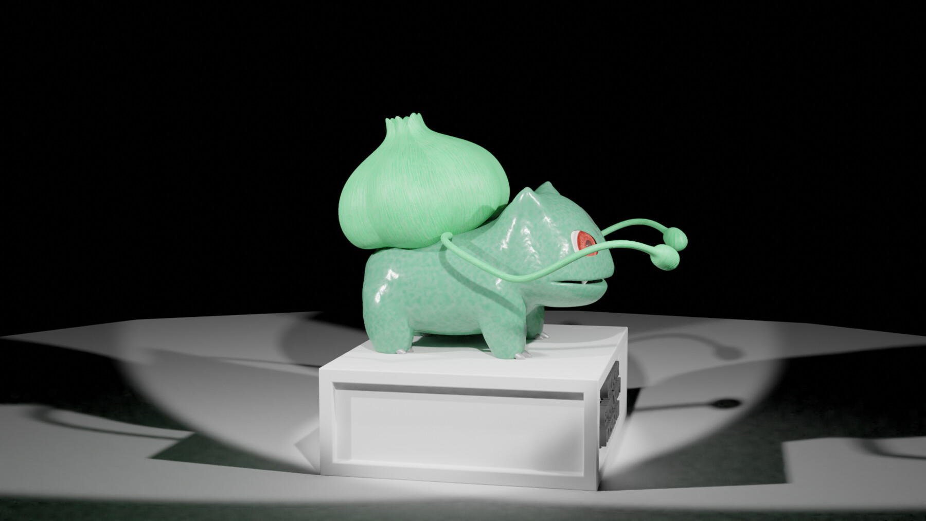 ArtStation - BULBASAUR 3D MODEL FOR PRINT OR RIGGING | Resources