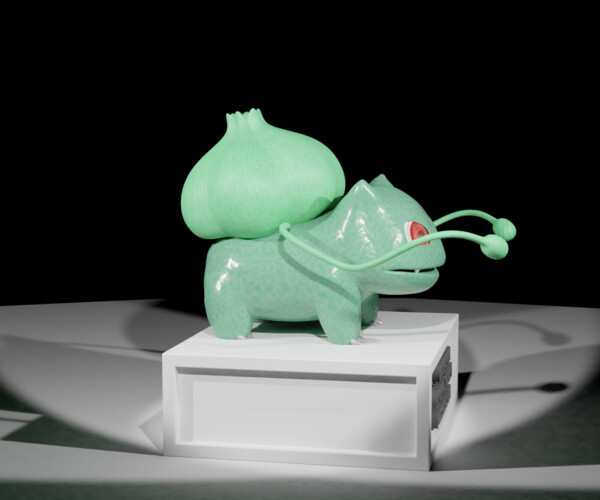 ArtStation - BULBASAUR 3D MODEL FOR PRINT OR RIGGING | Resources