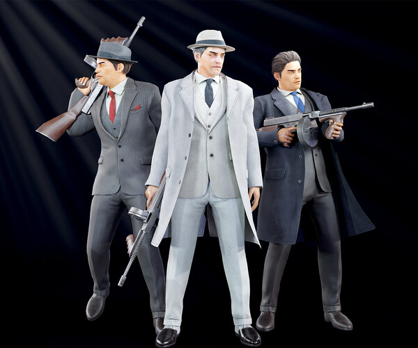 ArtStation - Mafioso | Game Assets