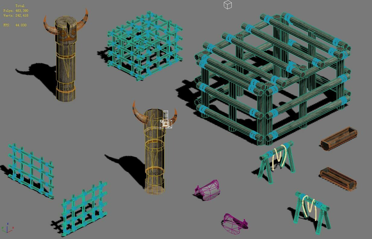 ArtStation - Trainer Building 01 | Game Assets