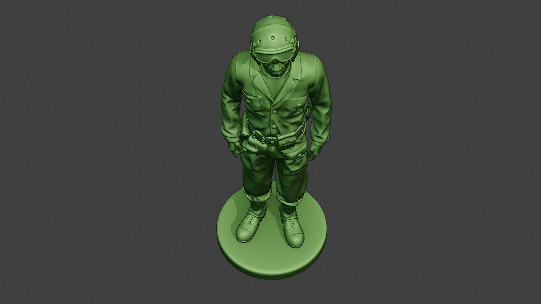 ArtStation - American Tank Crew unit ww2 Stand2 ATC1 | Resources