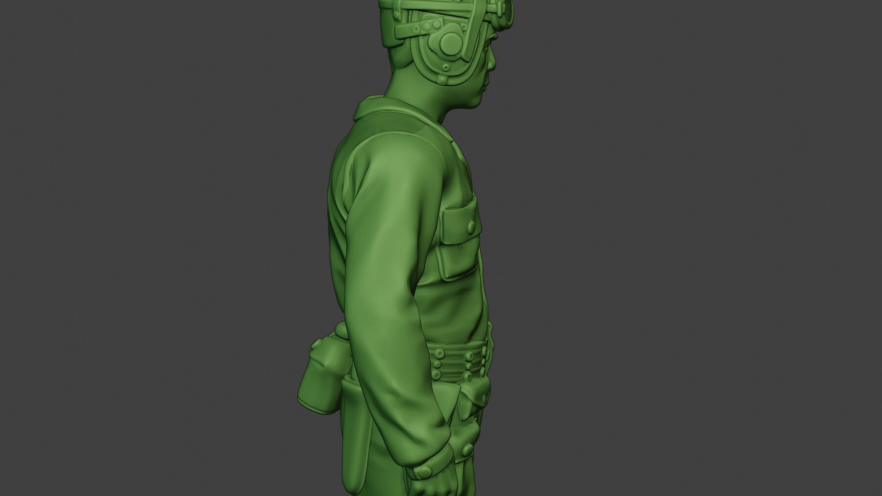 ArtStation - American Tank Crew unit ww2 Stand2 ATC1 | Resources