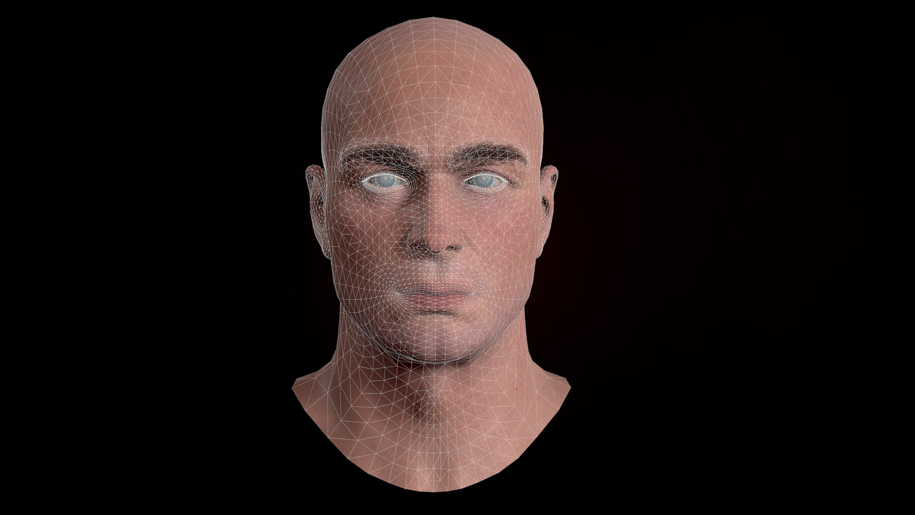 ArtStation - Male Head - 03 | Game Assets
