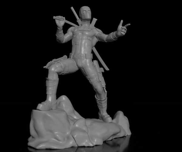 ArtStation - Deadpool stl 3D print model | Resources