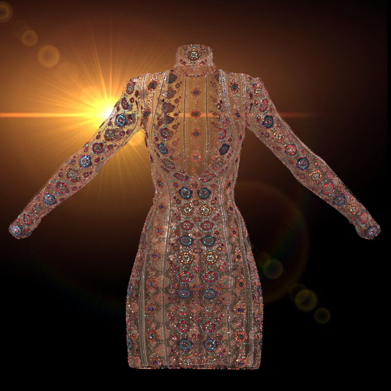ArtStation - Glitter digital dress | Resources