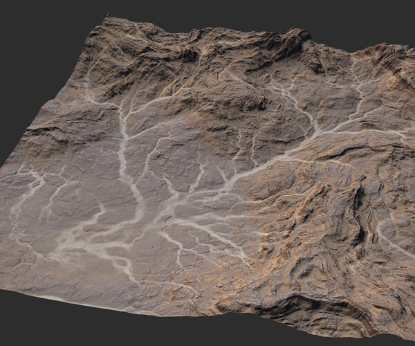 ArtStation - Valleys Terrains Collection Vol.1 | 12 Terrains at 8k ...