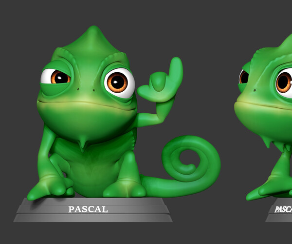 ArtStation - Pascal with shaka sign | Resources