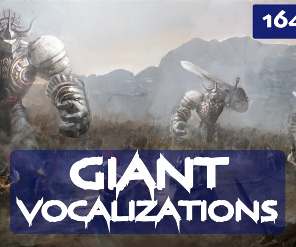 ArtStation - Giant Vocalizations | Game Assets