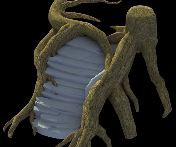 ArtStation - Fairy town - tree bridge | Game Assets