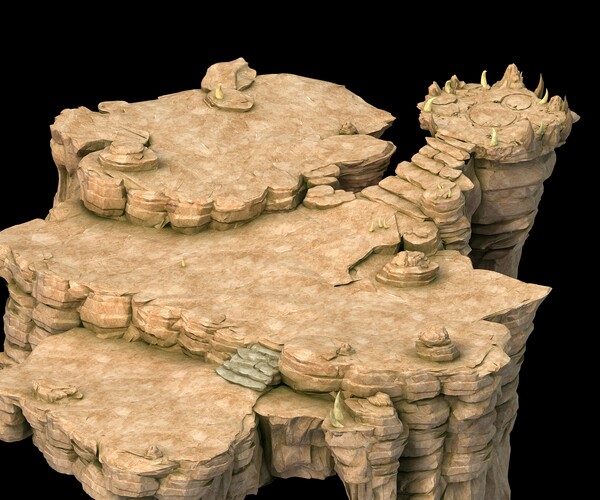 ArtStation - Forgotten tribe - terrain | Game Assets