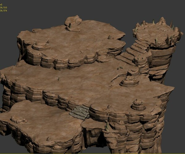 ArtStation - Forgotten tribe - terrain | Game Assets