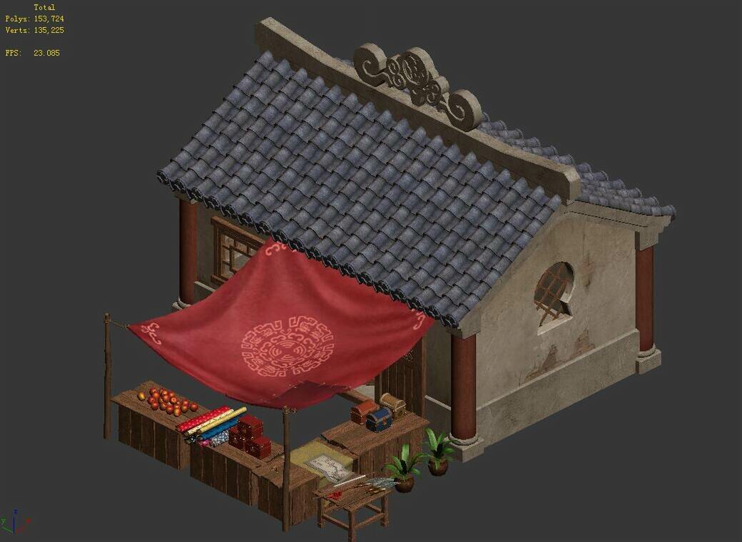 ArtStation - Commercial Building - Grocery Store 32 | Game Assets