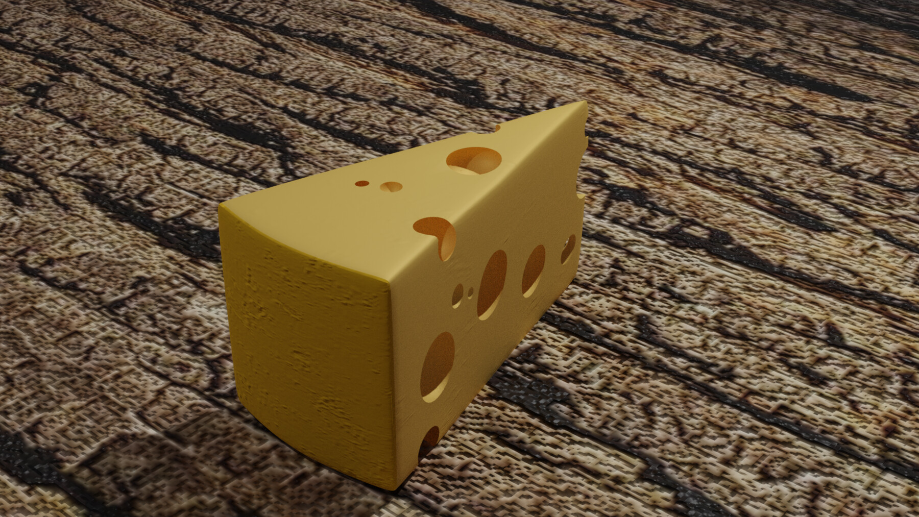 ArtStation - Cheese 3D model | Game Assets