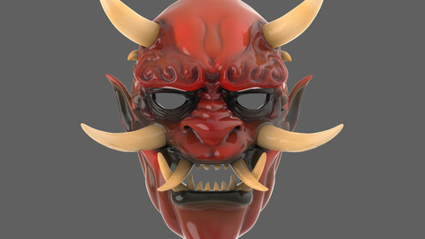 ArtStation - Demon mask | Resources