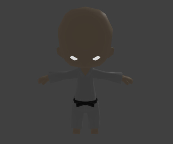 Artstation Chibi Fighters Game Assets