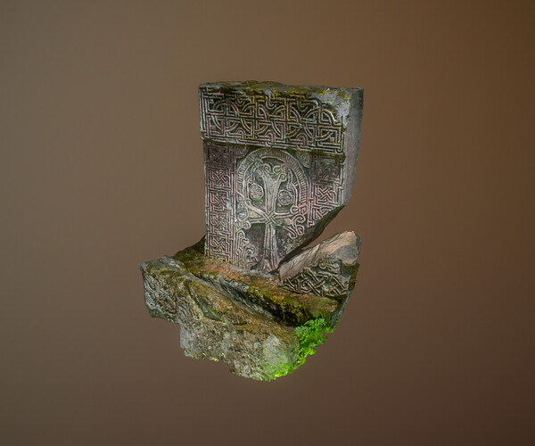 ArtStation - Cross stone Photogrammetry | Resources
