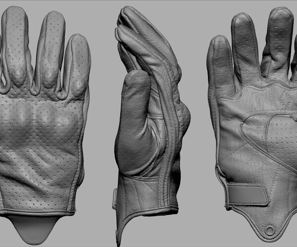 ArtStation - Motor Gloves 005 | Game Assets