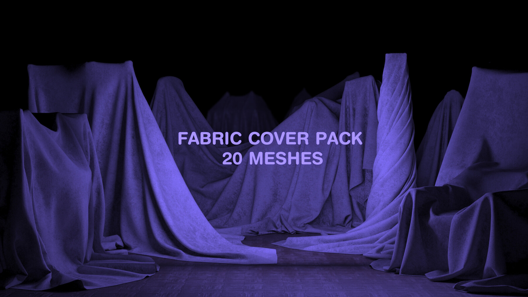 ArtStation - Fabric Cover PACK 20 Meshes | Resources