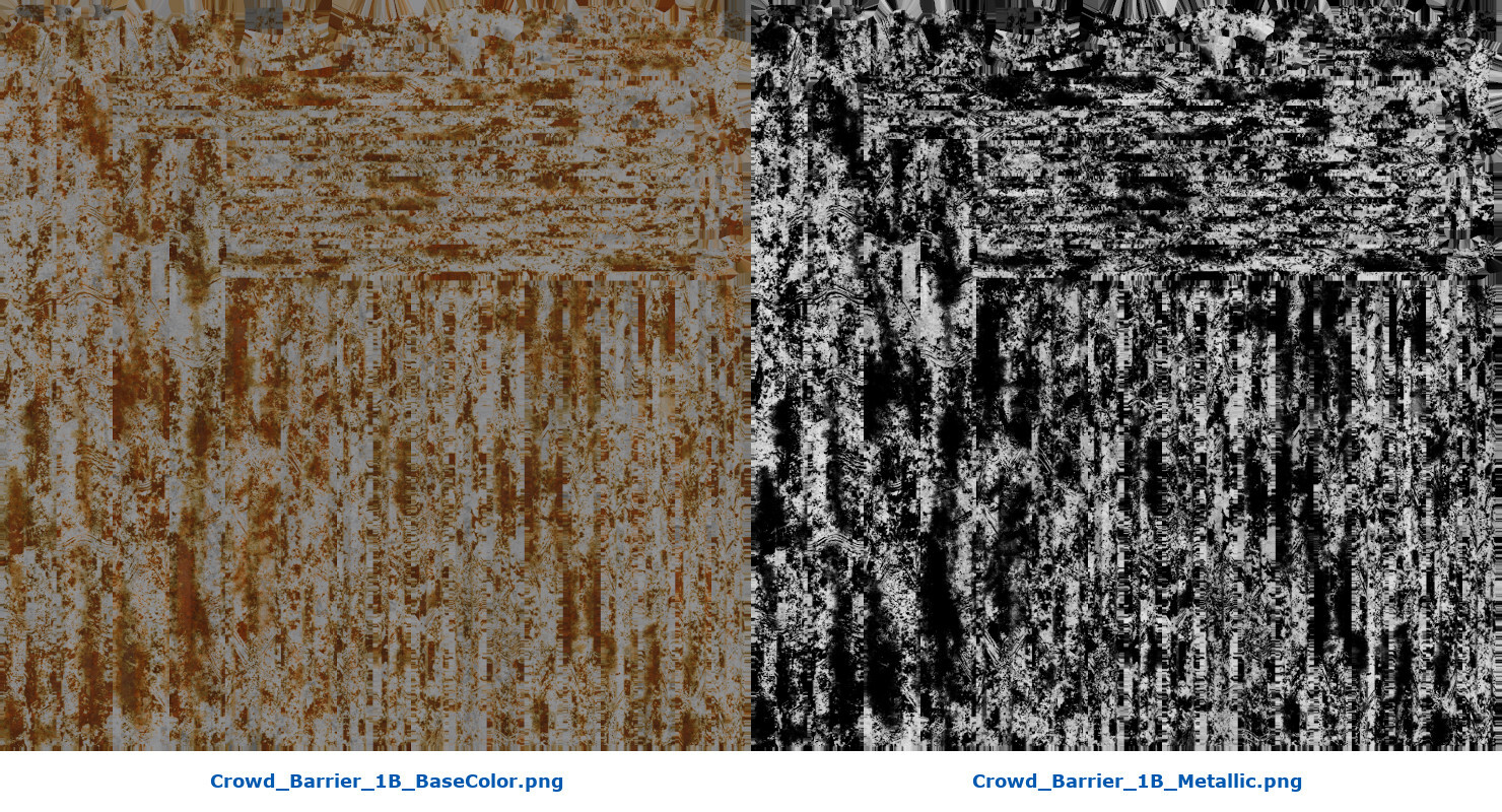 ArtStation - Crowd Barrier 1B | Game Assets