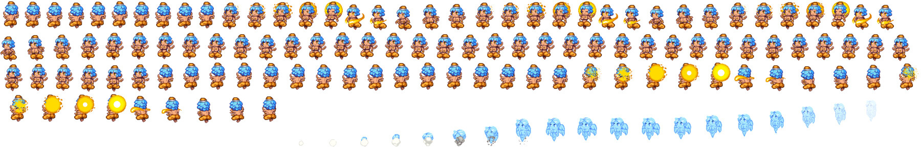 ArtStation - Pixel Art Chibi: Shiva / Royal Pixel / Isometric | Game Assets