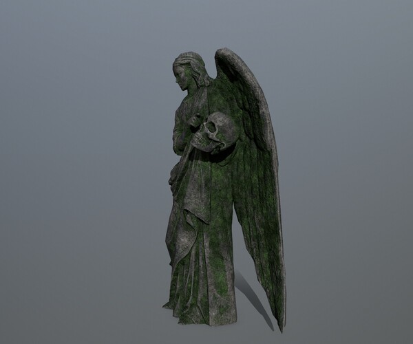 ArtStation - Angel_Statue_3 | Game Assets