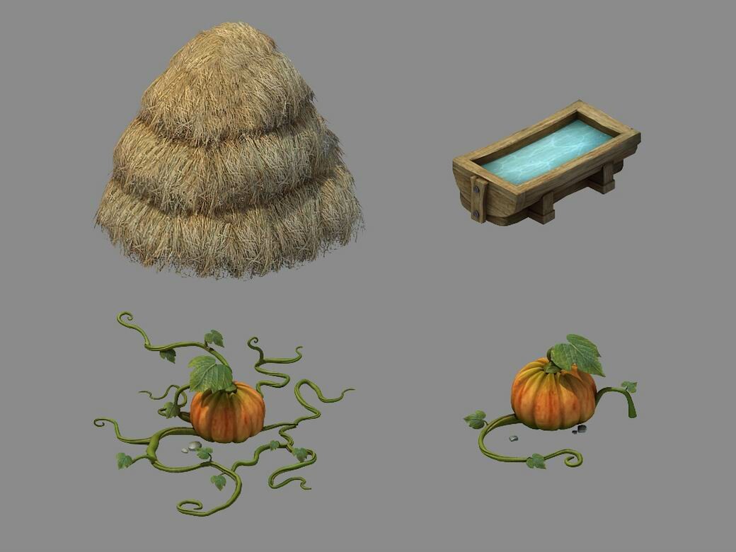 ArtStation - Xinrencun Farm - Object 03 | Game Assets