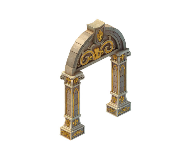 ArtStation - Moon City - Portal 12 | Game Assets