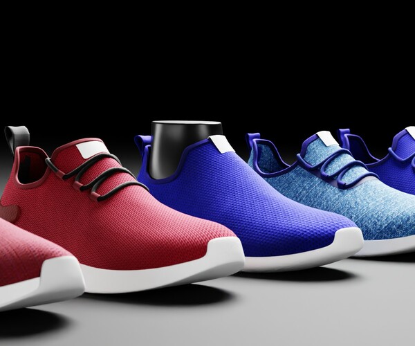 ArtStation - Generic sneakers (5 variations on one base) | Resources