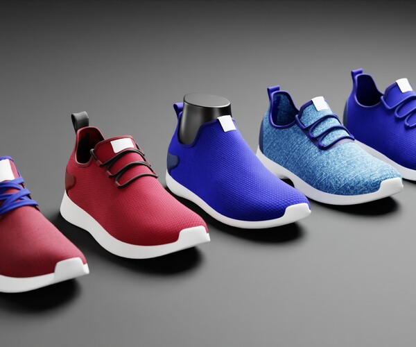 ArtStation - Generic sneakers (5 variations on one base) | Resources
