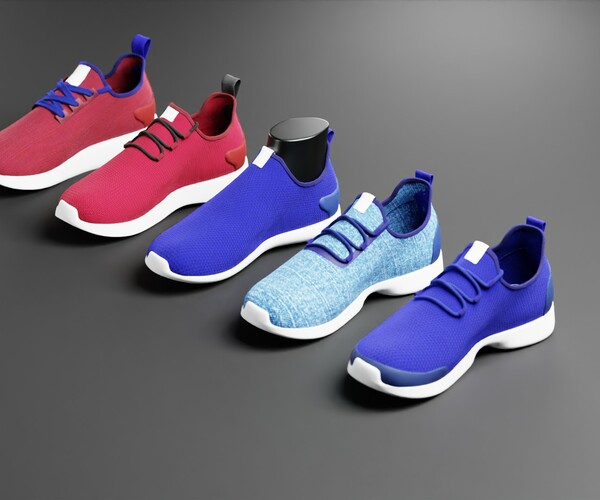 ArtStation - Generic sneakers (5 variations on one base) | Resources
