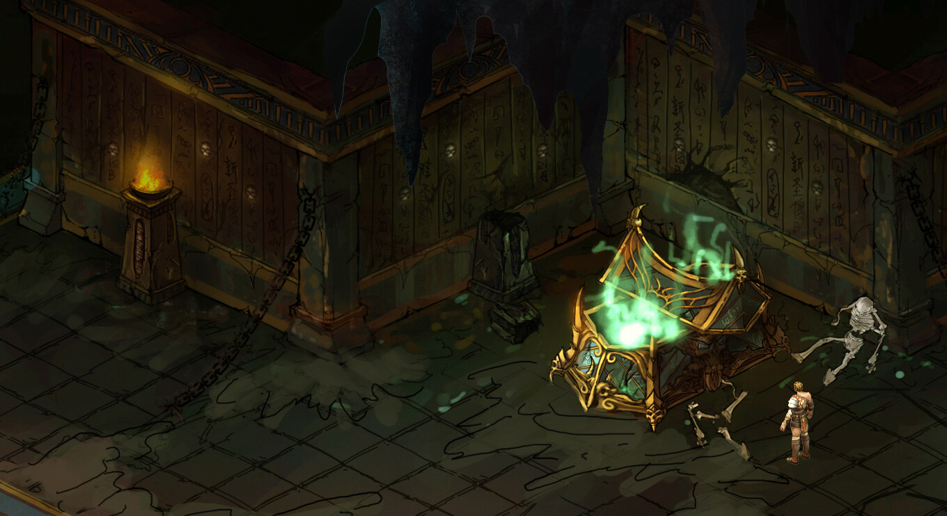 ArtStation - Funeral Place - Wall 01 | Game Assets