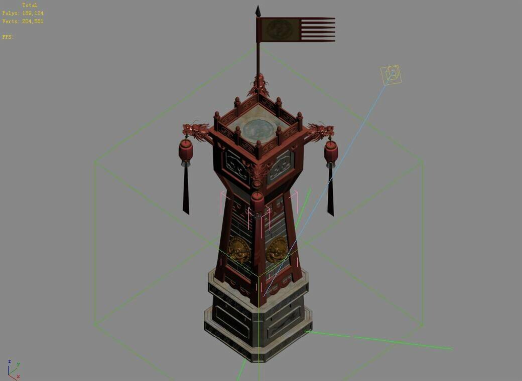 ArtStation - War Building - Command Tower 02 | Game Assets