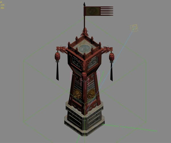 ArtStation - War Building - Command Tower 02 | Game Assets