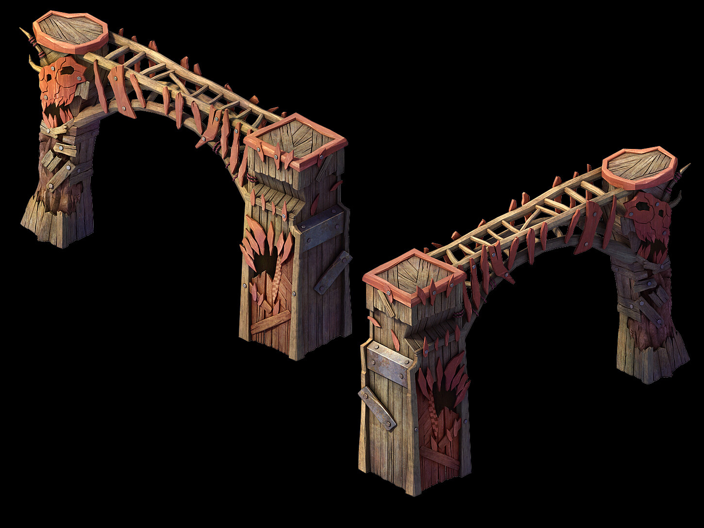 ArtStation - Steam Port - Gate 02 | Game Assets