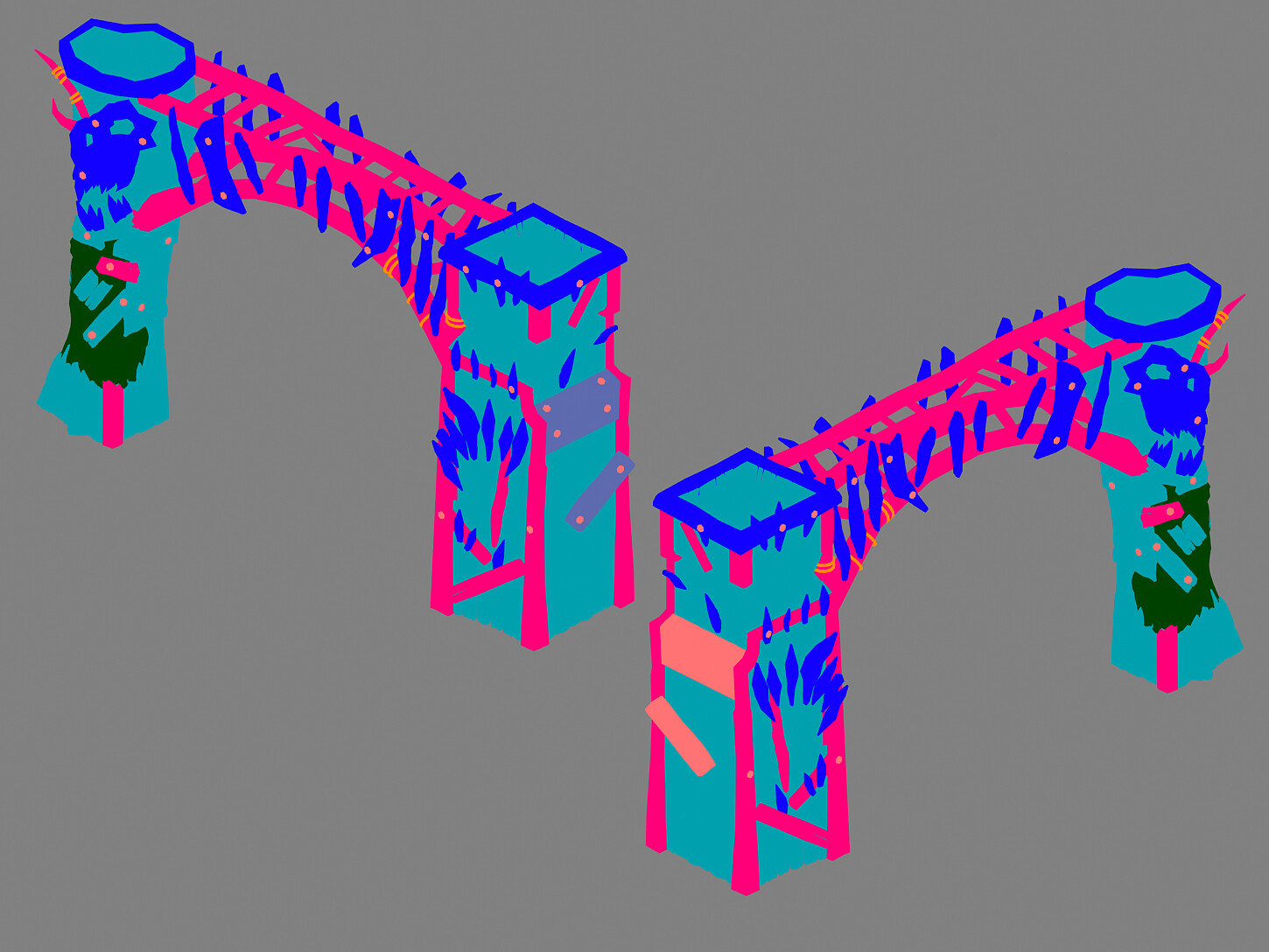 ArtStation - Steam Port - Gate 02 | Game Assets