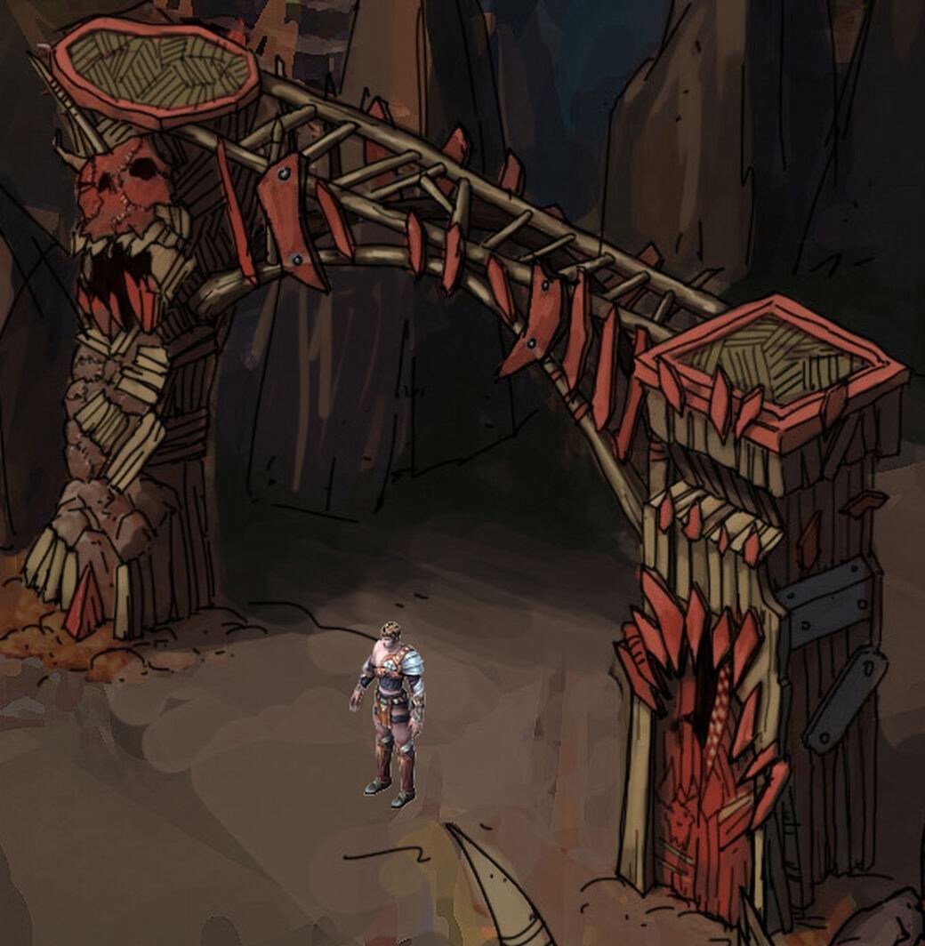 ArtStation - Steam Port - Gate 02 | Game Assets