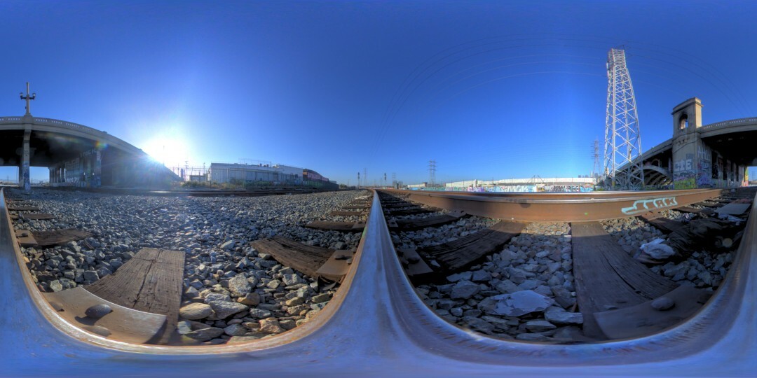 ArtStation - HDR 360 Panorama 1st Street Viaduct DTLA 41 side of bridge ...