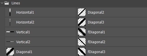 ArtStation - Lines | Photoshop Pattern | Artworks