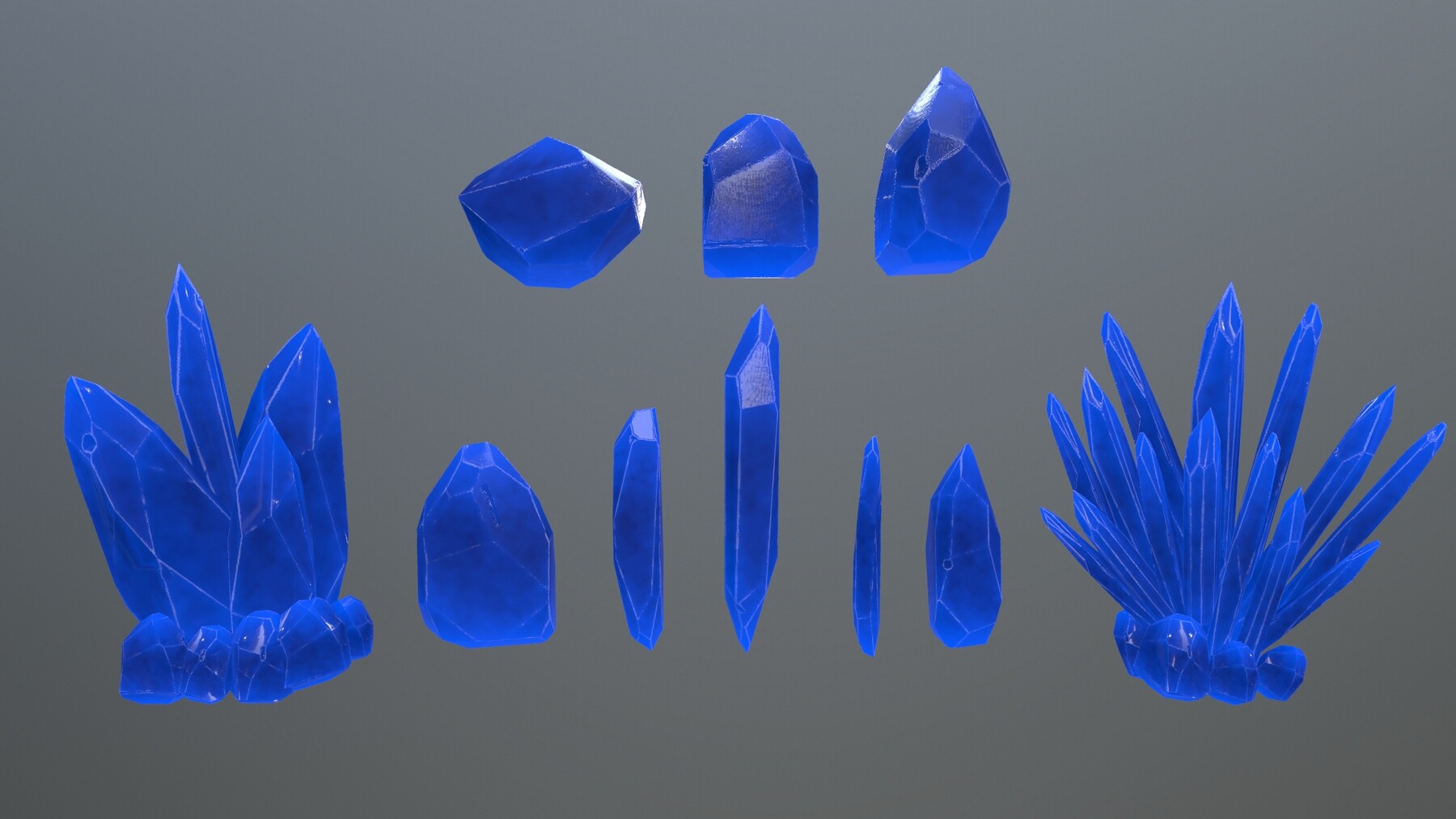 ArtStation - Crystal Set | Game Assets