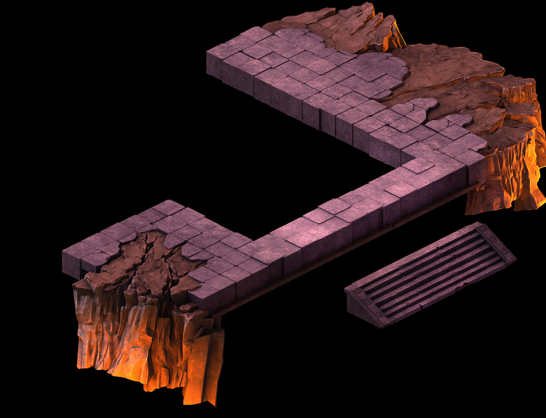 ArtStation - Devil Cloister - Platform 02 | Game Assets