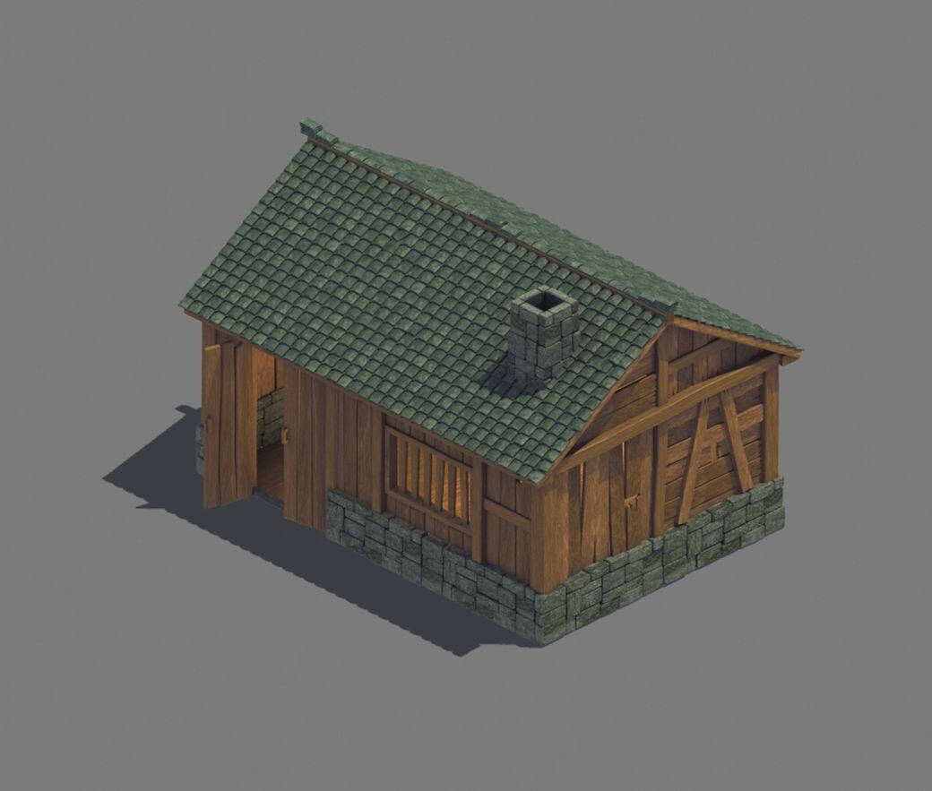 ArtStation - Seaside - Fishing House 32 | Game Assets