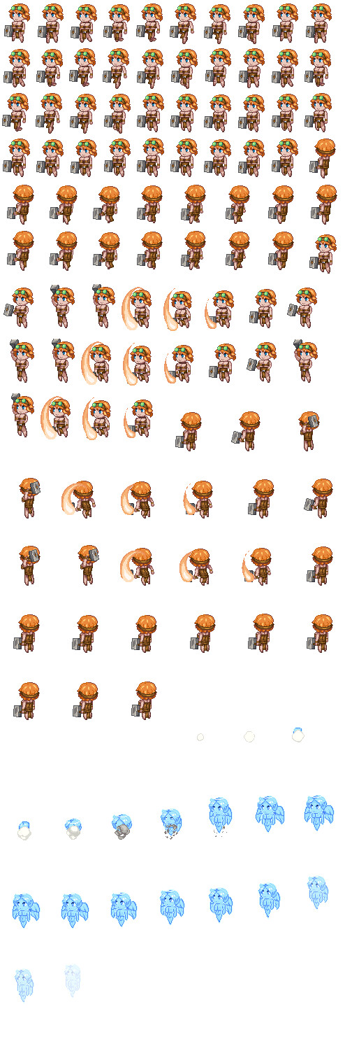 ArtStation - Pixel Art Chibi: Tinker Black Smith / Royal Pixel ...