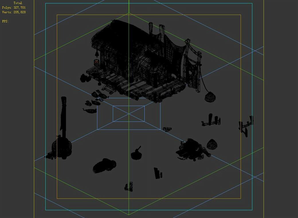 ArtStation - Kunlun Snow Mountain - House 62 | Game Assets