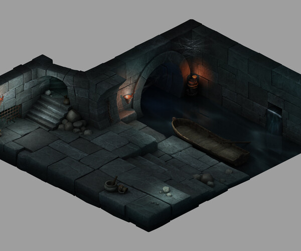 ArtStation - Alchemist House - Ground Floor 06 | Game Assets